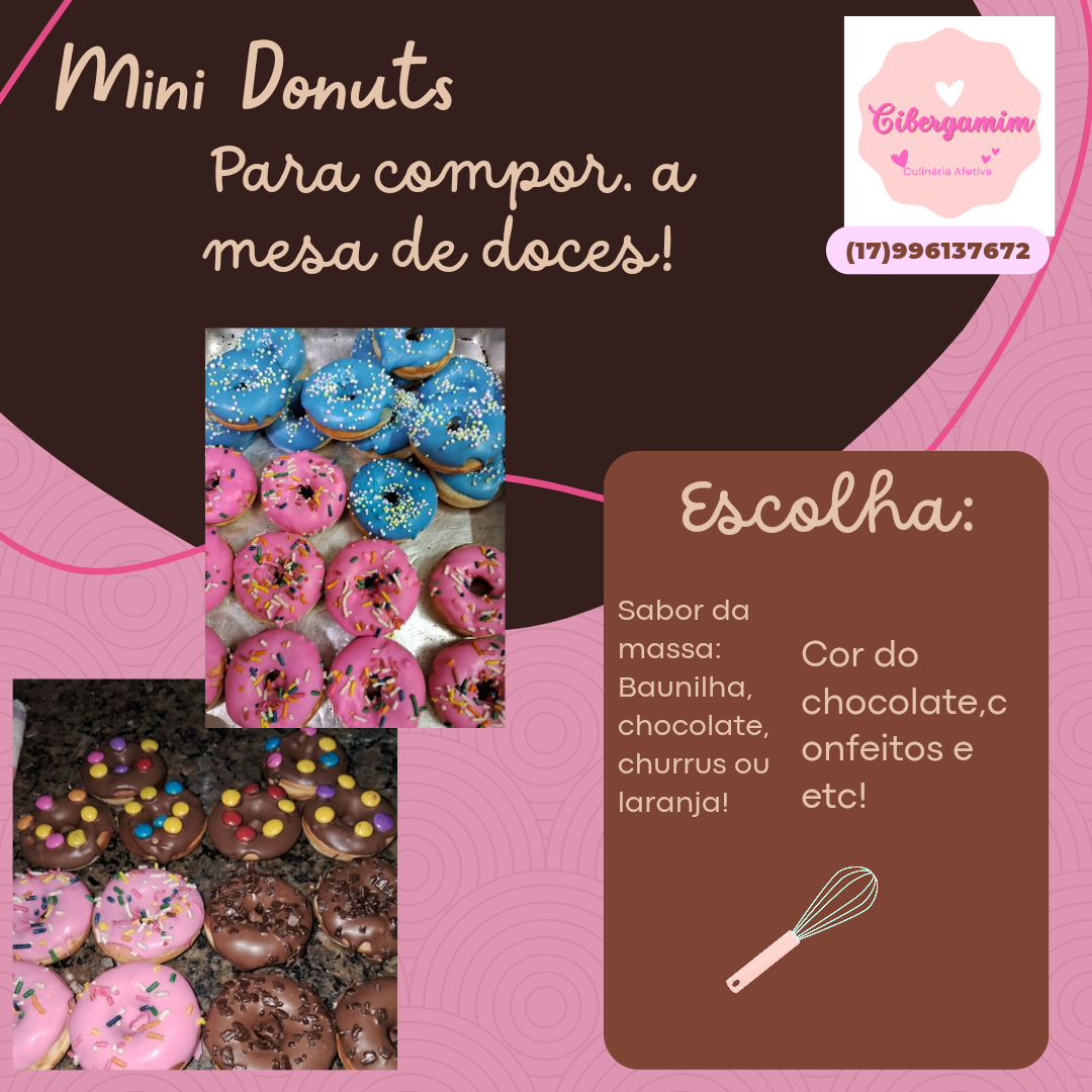 Mini donuts - Compre Delas